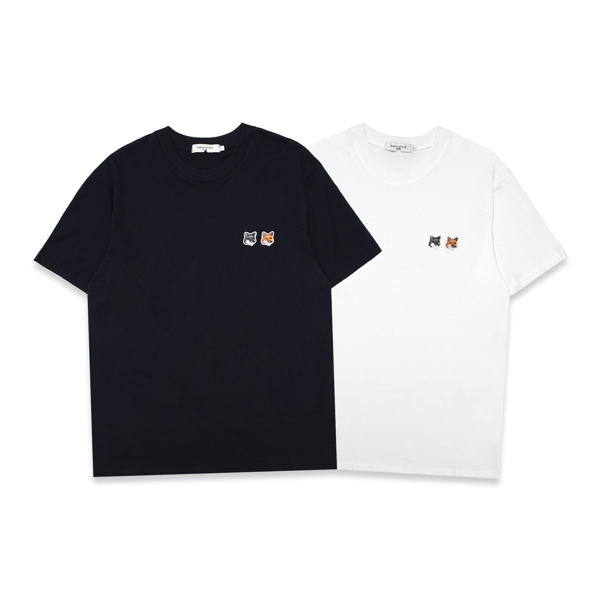 MKS Classic Double Fox Head Patch T-Shirt – Dario