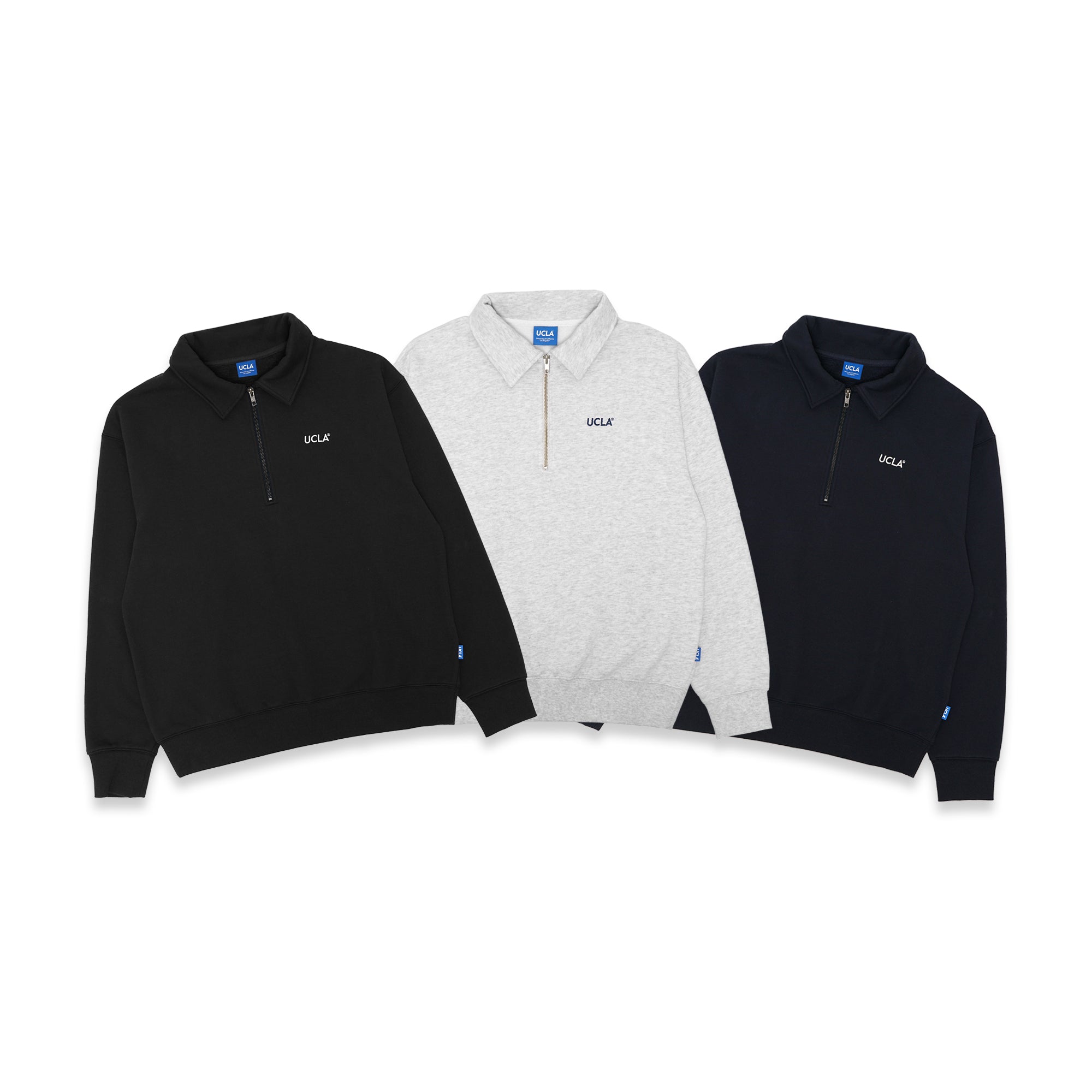 UCLA Embroidery Half Zip Jacket – Dario